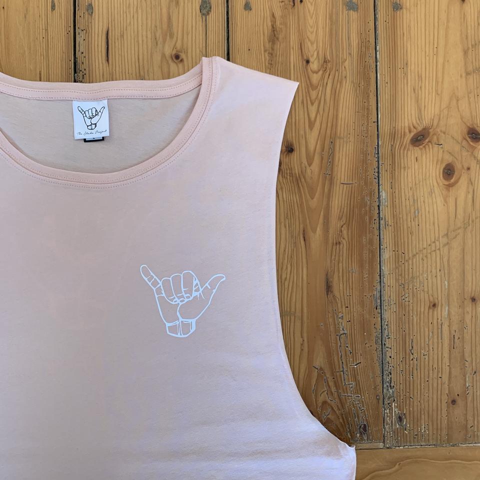 OG SHAKA SINGLET Pink | the shaka project.
