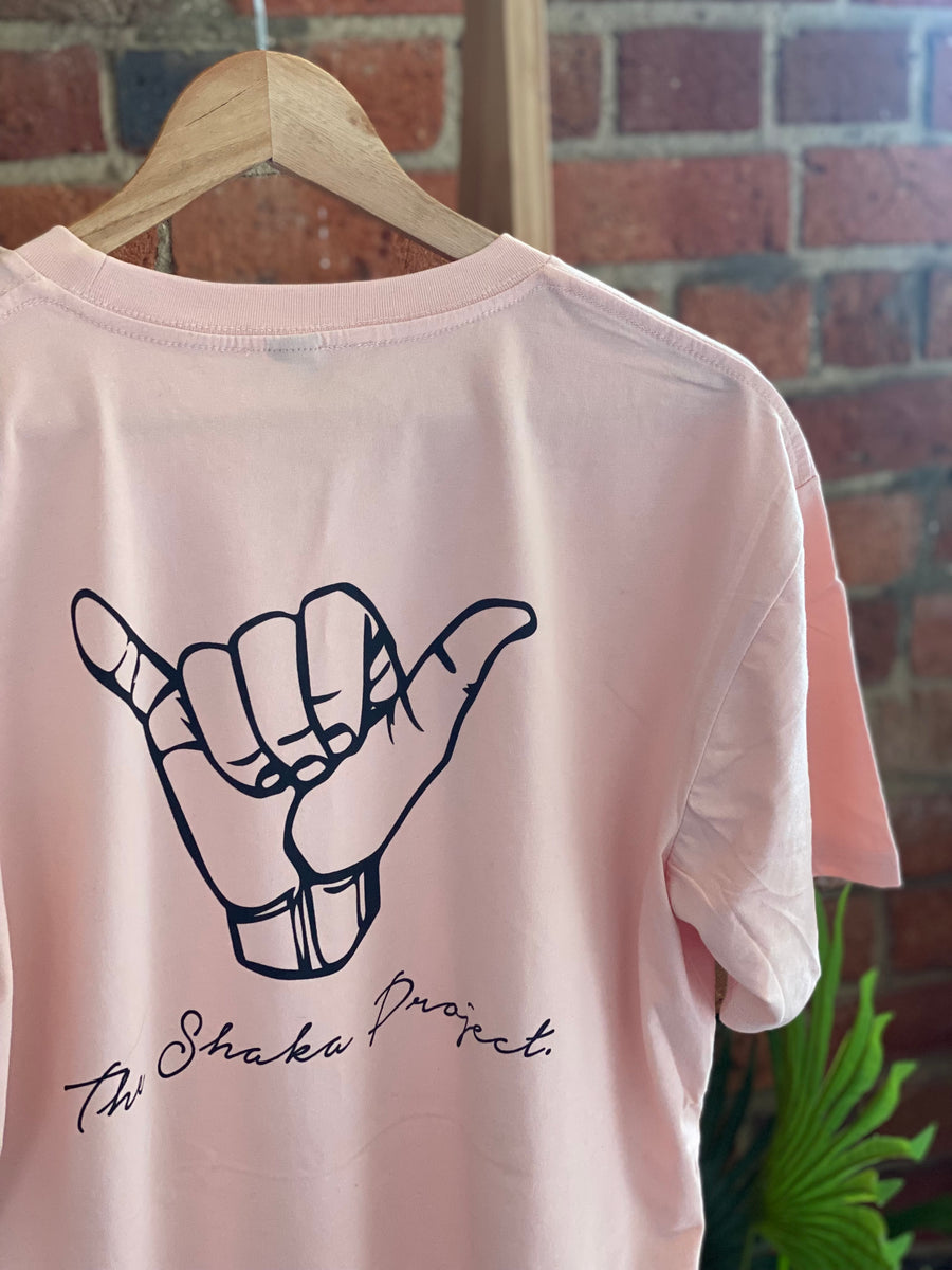 OG SHAKA TEE PINK | the shaka project.